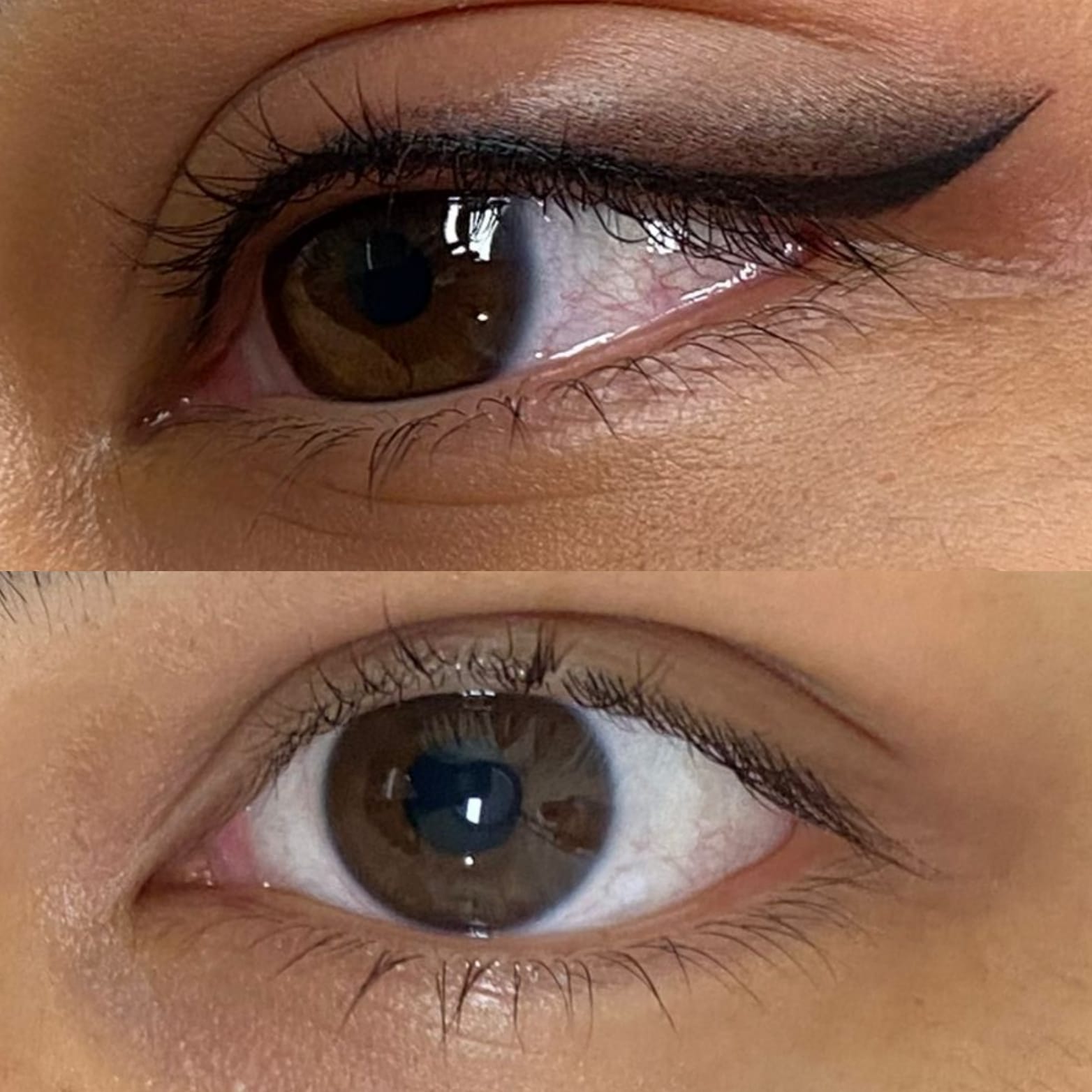 Permanent Make Up Lidstrich Schattiert